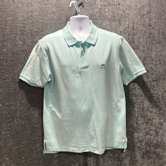 Fish Hippie | Shirts | Fish Hippie Golf Polo Shirt In Aqua Blue Color ...